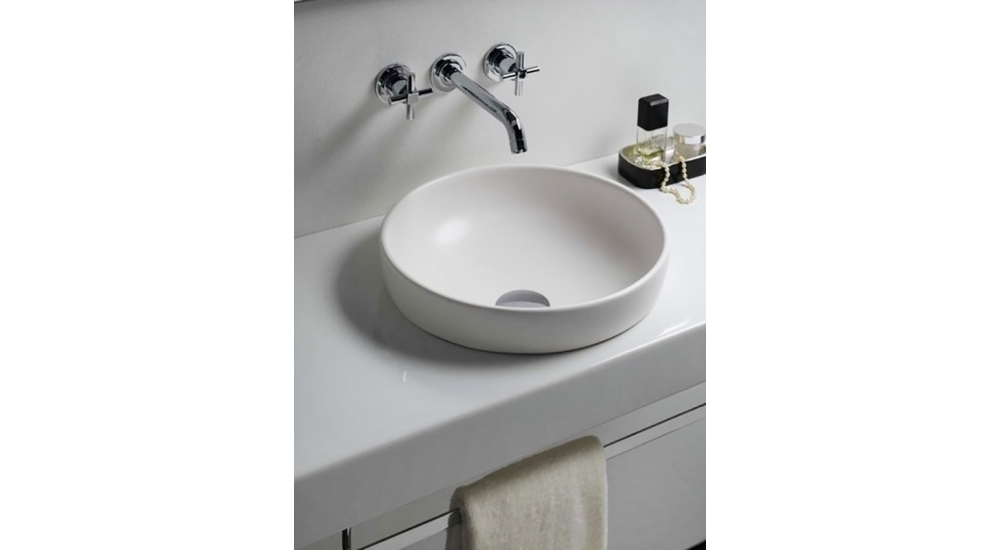 Раковина Vitra W.Jewels 40 4334B003-1361 40 см. (белая, накладная ...